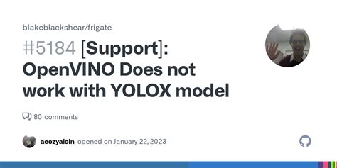 Support Openvino Does Not Work With Yolox Model · Issue 5184