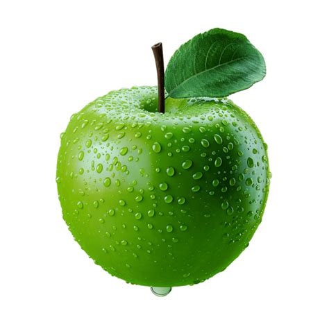 Green Apple Slice Pngs For Free Download