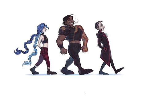 Sevika Arcane Silco Arcane Jinx Arcane Lol League Of