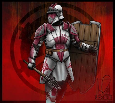 Heavy Gunner Clone Trooper Rots” By Honni David Rimaginaryjedi