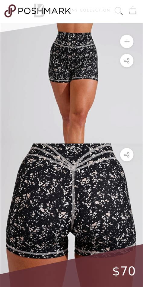 Buffbunny Legacy Shorts Black Terrazzo