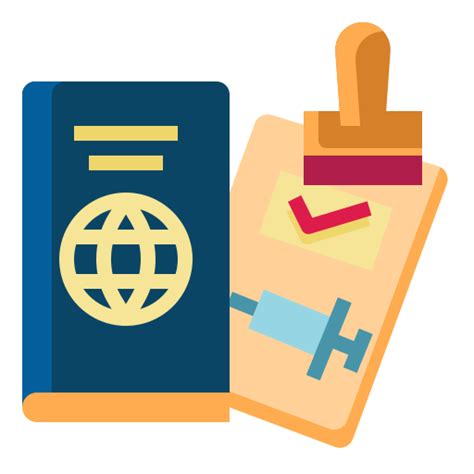 Passport Pongsakornred Flat Icon