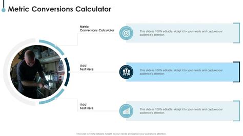 Metric Conversions Calculator In Powerpoint And Google Slides Cpp Ppt Slide