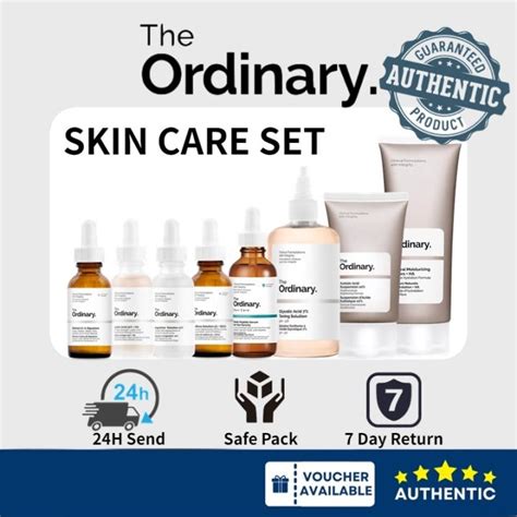 The Ordinary Serum Retinol Azelaic Acid Vitamin C Glycolic Acid