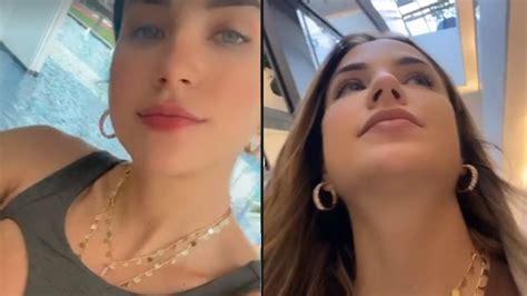 Ex BBB Gabi Martins deixa seios à mostra em top recortado enquanto