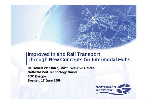 Pdf Improved Inland Rail Transport Through New Concepts For Au 02