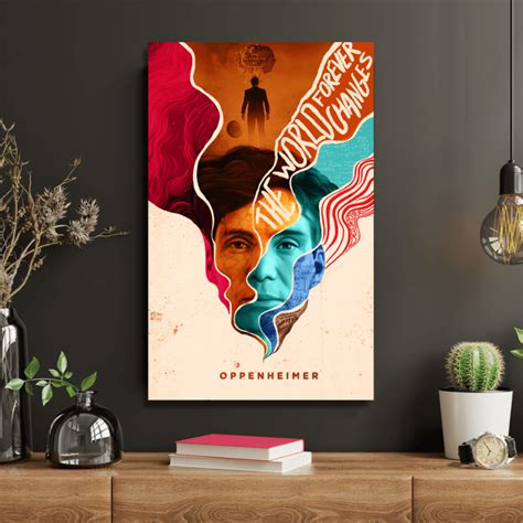 Buy Atomic Enigma Oppenheimer Canvas Wall Artwork Online Aesthesy