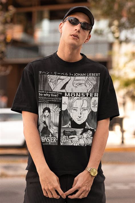 Monster Anime Unisex Shirt Johan Liebert Vs Kenzo Tenma Shirt Vintage