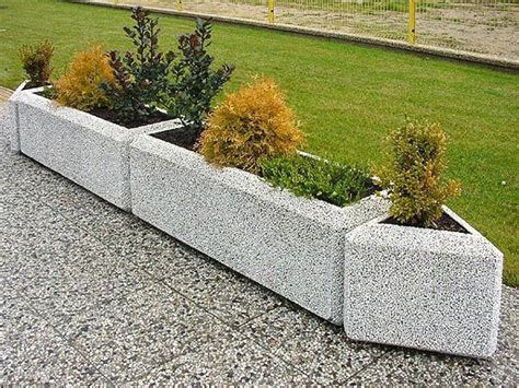 Donice betonowe prostokątne PMO Mała architektura