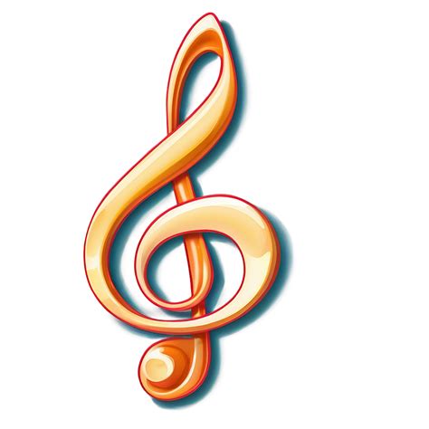 Download G Clef Note Design Png 06272024