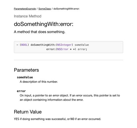 Documenting Source Language Specific Parameters And Return Values Swift Docc Swift Forums