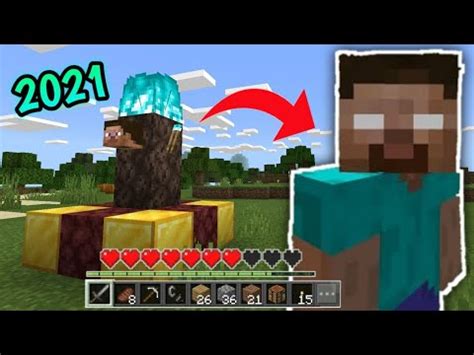 No Mod How To Summon Herobrine In Minecraft Youtube