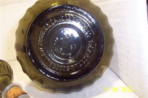 Mavin Vintage Jim Beam I Dream Of Jeannie Genie Bottle 1964 Smoke Green Glass Decanter