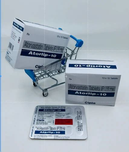 Atorlip 10 Mg Tablets At ₹ 100stripe Atorvastatin Tablet In Nagpur