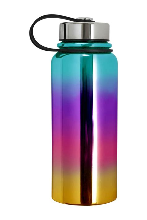 Stay Hydrated And In Style With This Rainbow Stainless Steel Water