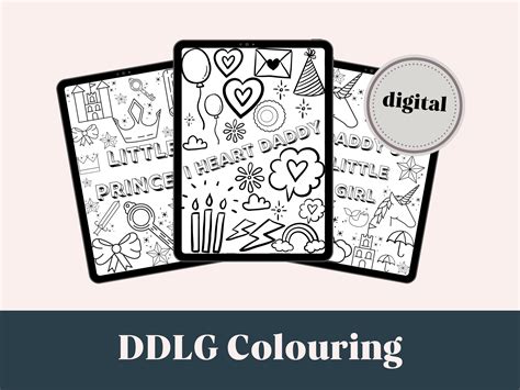 Ddlg Coloring Pages Bdsm Coloring Printables Ddlg Coloring Book
