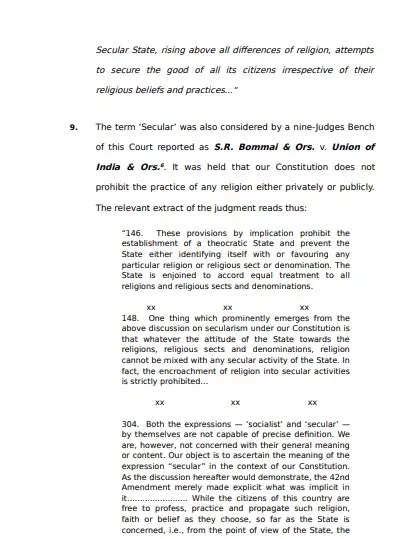 Full Judgement Supreme Court Verdict On Karnataka Hijab Ban Case