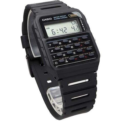 カシオ 腕時計 メンズ レディース CASIO CALCULATOR カリキュレーター データバンク CA 53W 1Z デジタル チプカシ