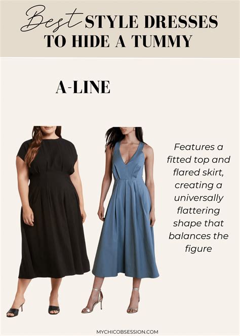 The Best Dress Styles For Hiding Your Tummy And Feeling Your Best My