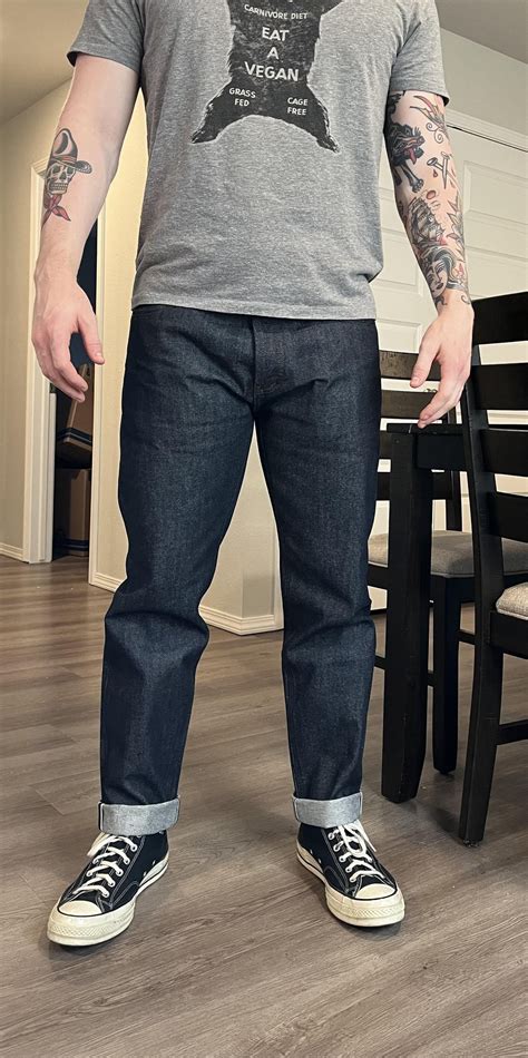 Fit check! Unbranded UB601 relaxed taper. I powerlift, so finding a ...