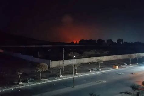 Израиль нанёс мощные удары по командным центрам и складам с оружием на юге Сирии