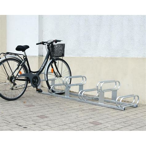 Support cycles 6 places emplacements décalés Supports vélos et motos