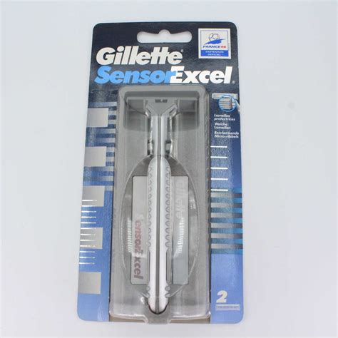Vintage Official Gillette Sensor Excel Razor Nos 1998 Darwin Shaving