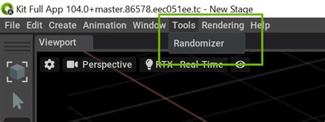 Randomizer Tool Omniverse Extensions