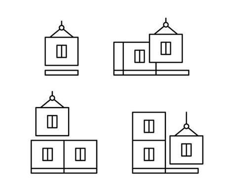 780 Modular Building Icon Stock Illustrations Royalty Free Vector Graphics And Clip Art Istock