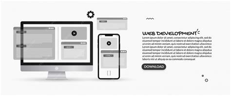 Premium Vector Illustrations Of Programming And Web Development Ux Ui Design Concept