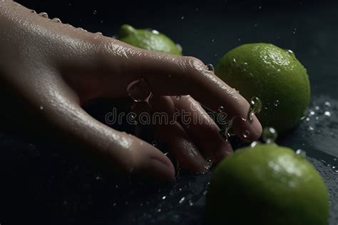Female Hand Under Stream Water Stock Illustrations 263 Female Hand