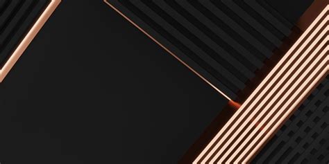 3d 일러스트레이션을 반짝이는 블랙 과 핑크 골드 바의 우아한 배경 배경 이미지 3차원 형태에 대한 스톡 사진 및 기타 이미지 3차원 형태 가리기 각도 Istock