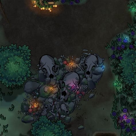 Skeleton Forest 36x36 Inspired By Loz Alttp R Battlemaps