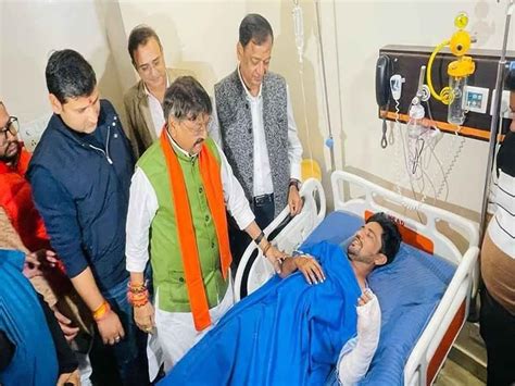 Bjp Worker Devendra Thakur Attacked With Sword Collector Orders Nsa