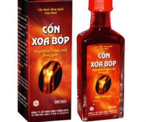 Cồn xoa bóp OPC 60ml