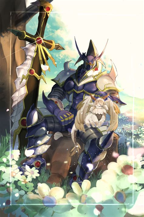 Buster Whelp Of The Destruction Swordsman And Buster Blader The Dragon