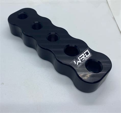 Sprintmidget Radius Rod Plate — Walker Racing Development