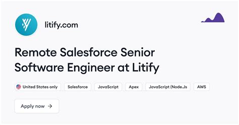 Himalayas On Linkedin Remote Salesforce Senior Software Engineer Job At Litify