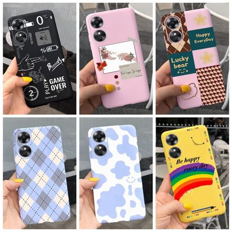สำหรับ Oppo A17 4g ปลอกซิลิโคน Tpu เคสโทรศัพท์ออกแบบใหม่สำหรับ Oppo A