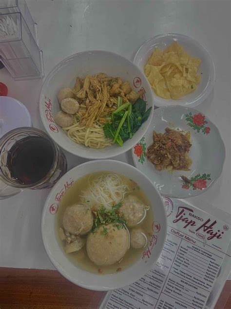 Selalu Diperbarui Menu Bakso Tjap Haji Burangrang Bandung