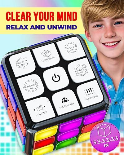 Puzzle Stem Cube Game 3 Pack Entertaining Fun And Unique Flashing Cube