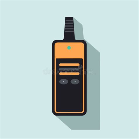 Vector Of A Flat Cell Phone Icon Stock Vector Illustration Of