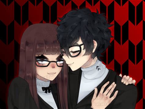 Commission Ayano And Joker By Vinillust On Deviantart