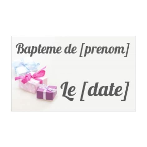 Etiquette Cadeau Bapteme Bleu Mauve Gratuit à Imprimer Carte 1053