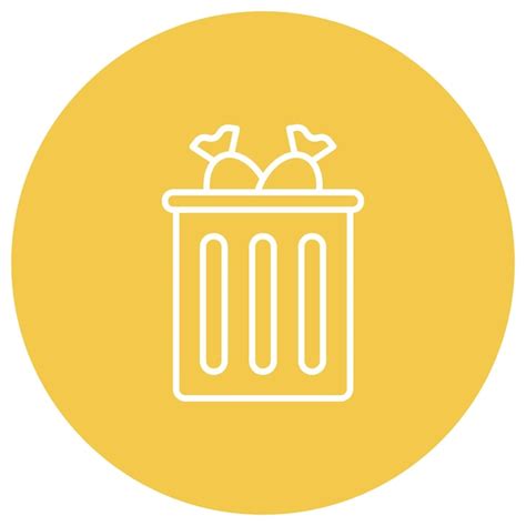 Premium Vector Trash Vector Illustration Style
