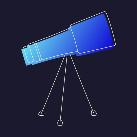 Premium Vector Large Blue Object On Black Background