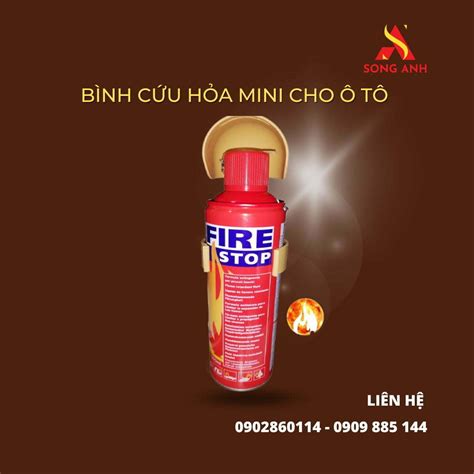 Bình Cứu Hỏa Mini Cho ô Tô Pccc Song Anh