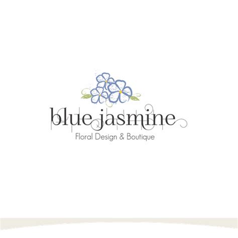 Designs Logo And Business Card Design For Blue Jasmine Llc Floral