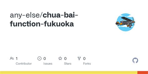 GitHub Any Else Chua Bai Function Fukuoka