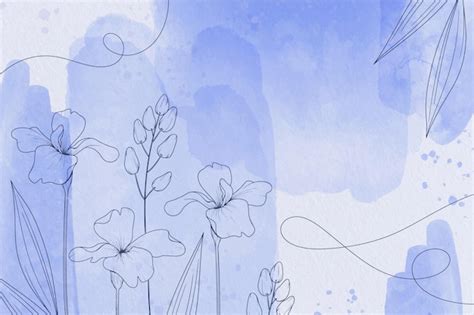 Poeder Pastel Met Hand Getrokken Elementen Achtergrond Gratis Vector